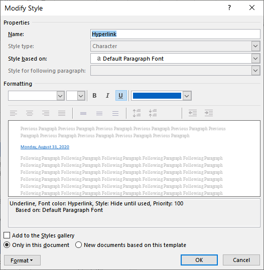 Remove Hyperlink Underline In Word Muslicoupon