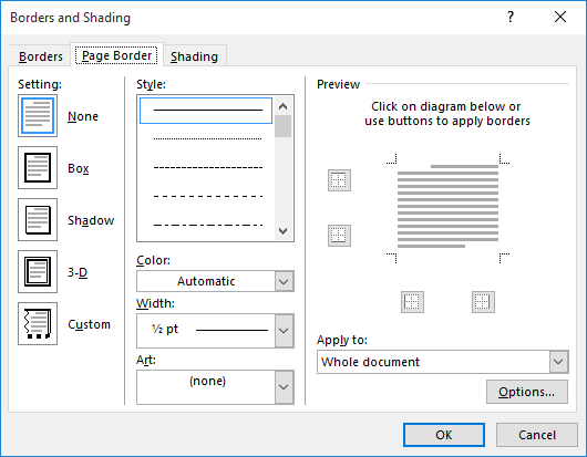 How To Make A Custom Border In Word 2013 Plmcamp